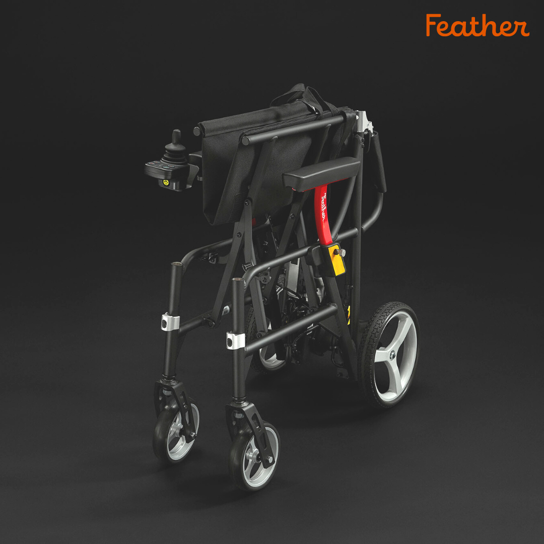 Feather Power Chair - 33 lbs. – Feather Mobility