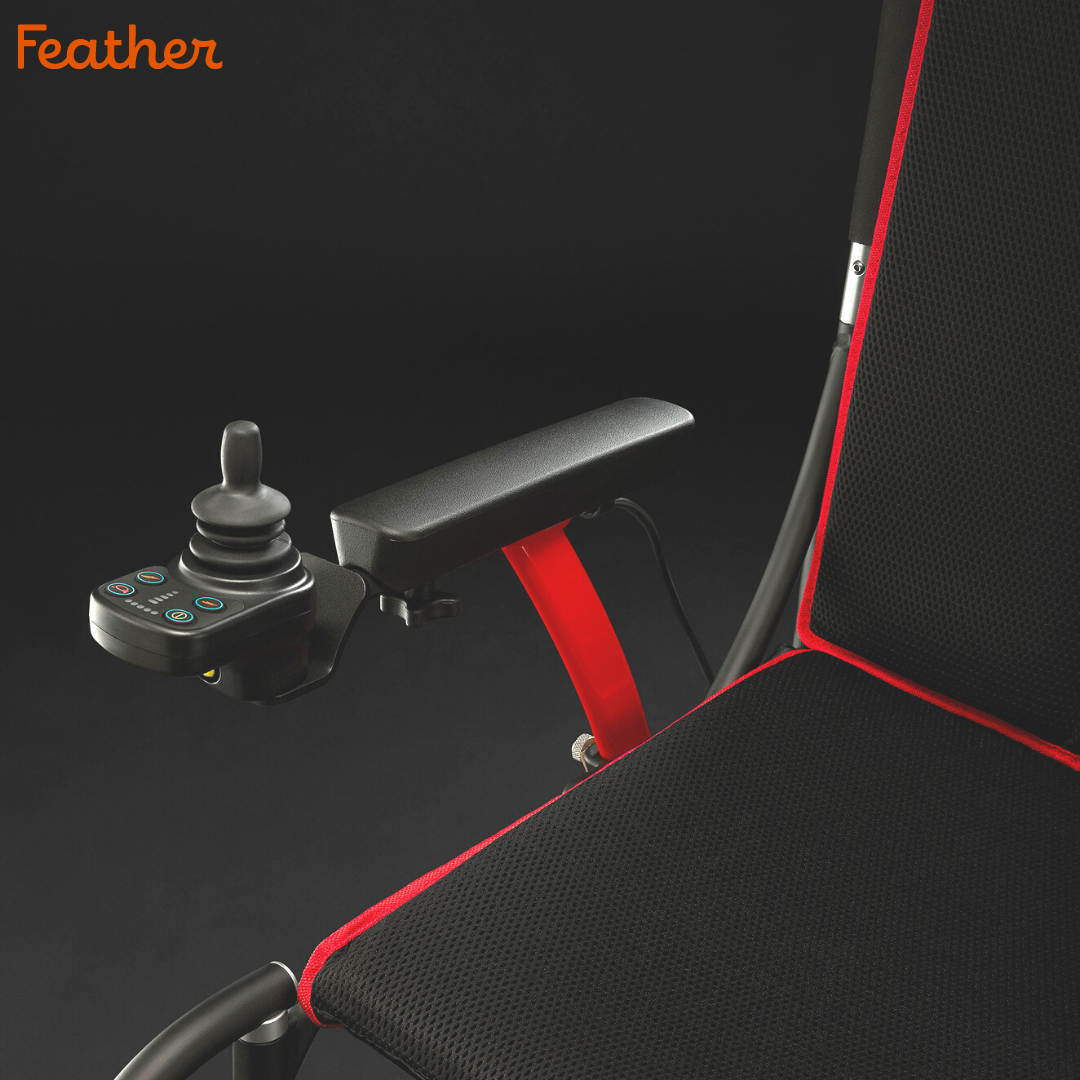 Feather Power Chair - 33 lbs. – Feather Mobility